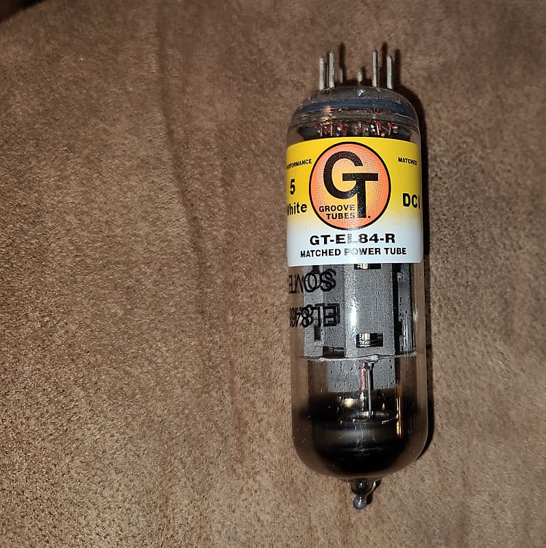 Groove Tubes GT-EL84-R Matched Power Tube 5 rating | Reverb
