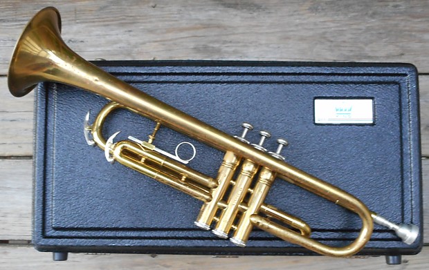 KING Model Tempo 600 Trumpet circa 1970s Brass Finish | Reverb