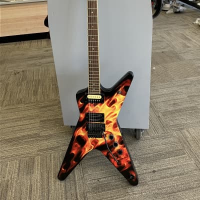 Dean Dime-o-Flame ML 2006 - Flames Fire Floyd Dimebag | Reverb