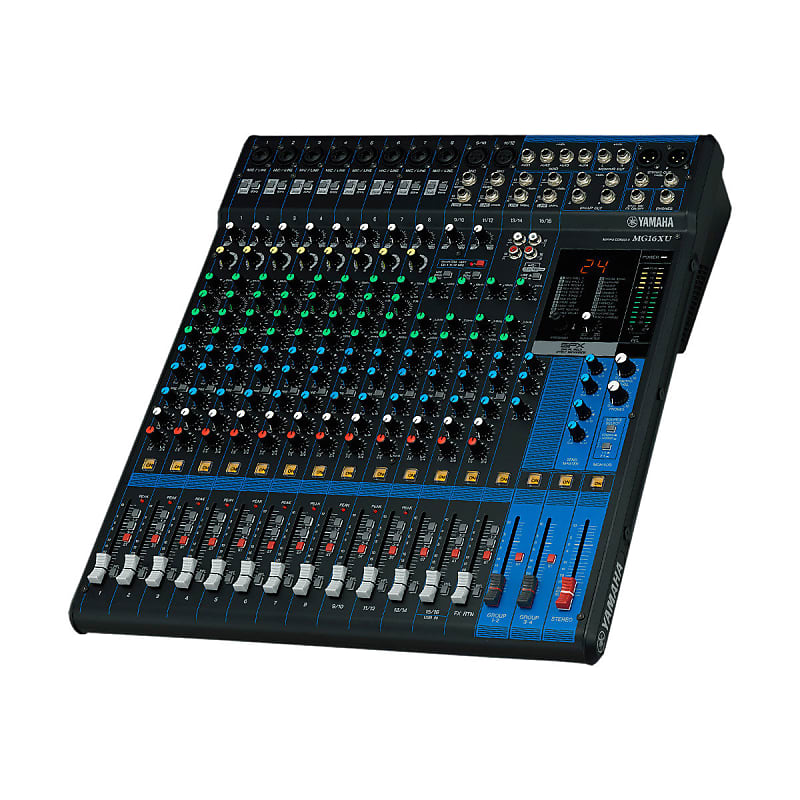 Yamaha MG16XU 16-channel Analog Mixer with USB + FX | Reverb