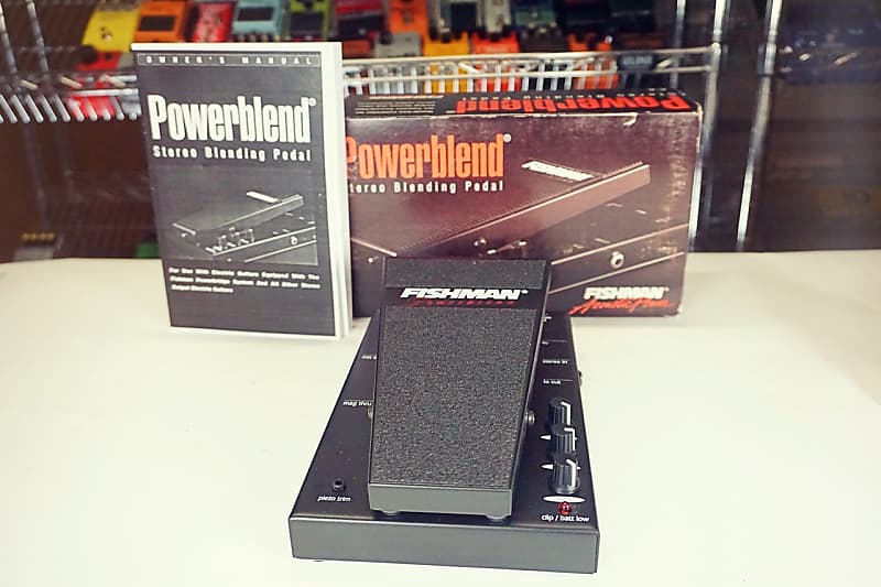 Fishman Powerblend Pedal for Powerbridge Pickups | Reverb