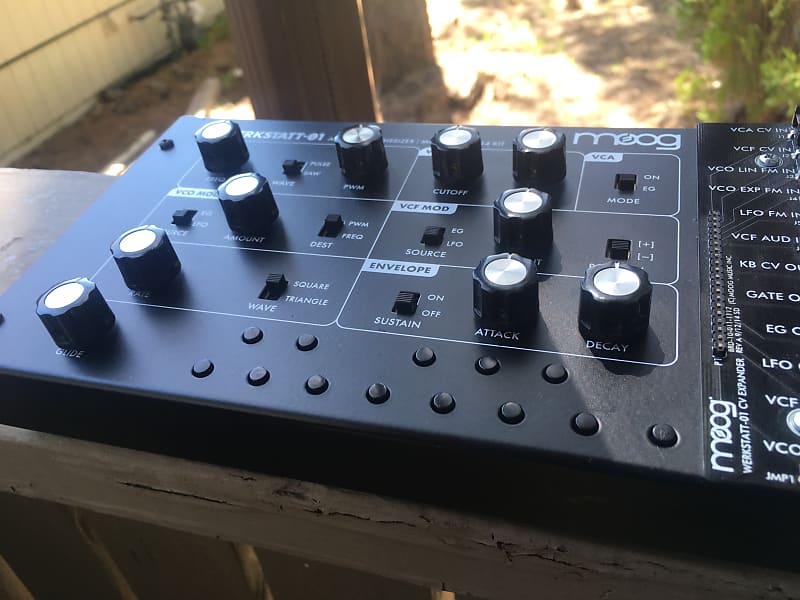 Moog Werkstatt Knob Upgrade Kit Black | Reverb