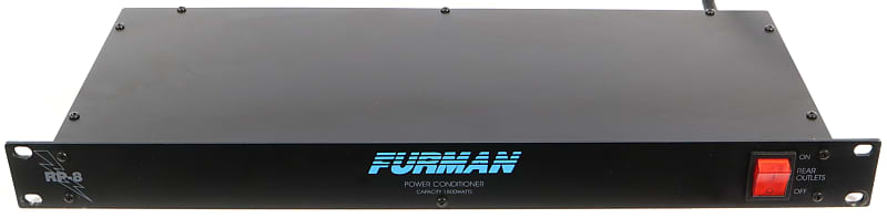 Furman RP-8 1800w 8-Outlet Power Conditioner Rackmount | Reverb