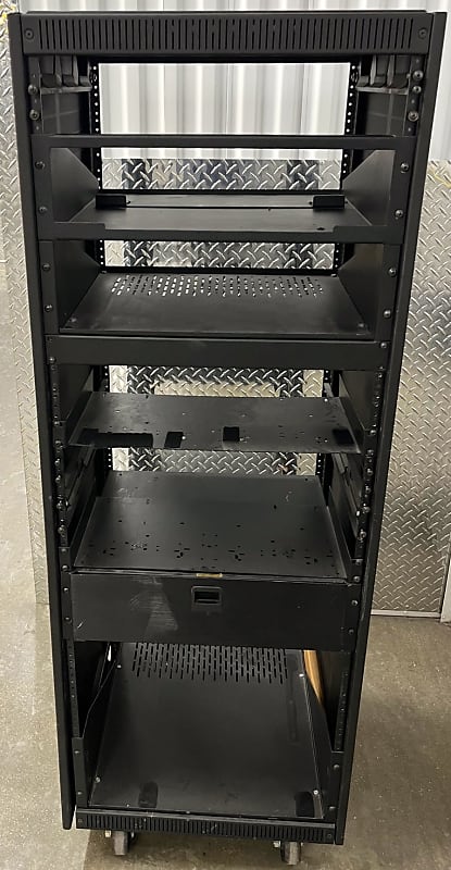 Rack for Outboard Gear on Wheels 58.5" x 20.75 x 20.25 1990's | Reverb