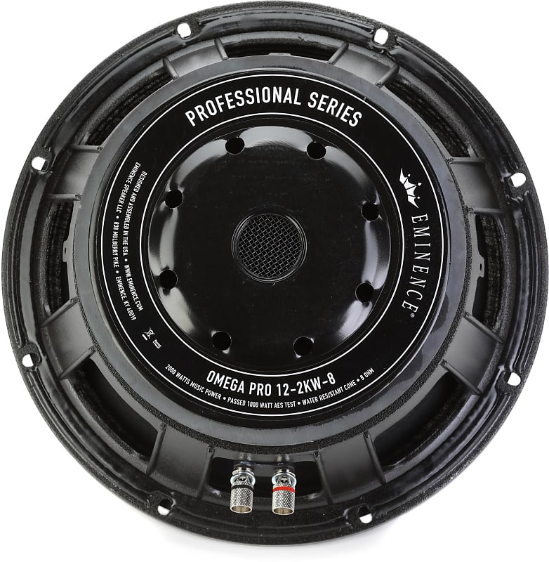 Eminence Omega Pro-12-2KW-8 12-inch 2000-watt Replacement | Reverb