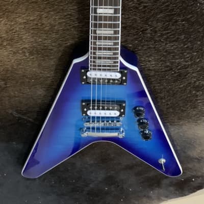 Firefly FFLV Flying V Blueberry 🫐 Flame | Reverb