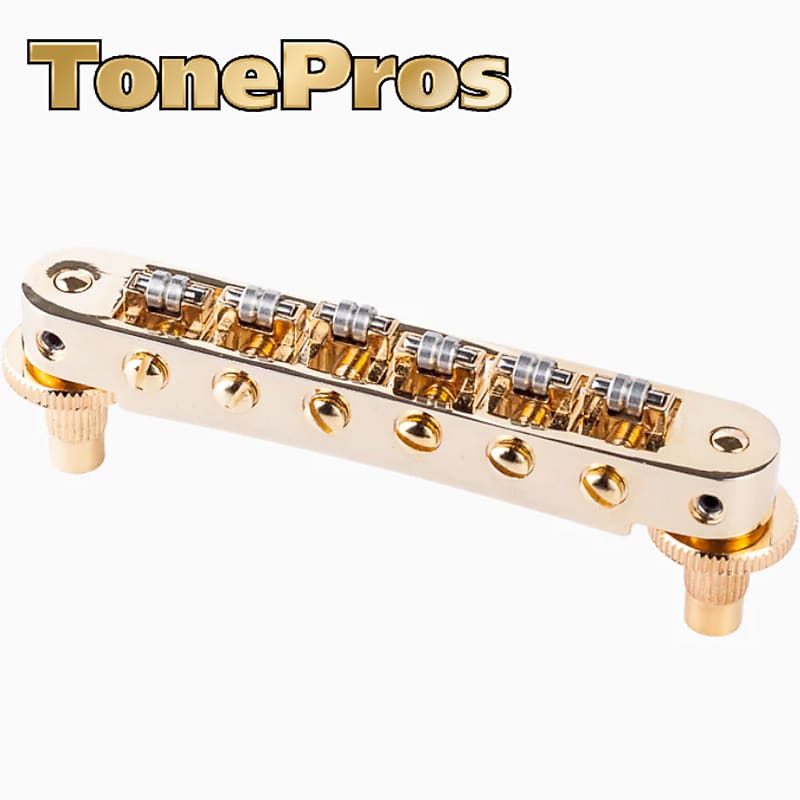 NEW Tonepros TP6R Nashville Style Roller Tunematic Bridge - | Reverb