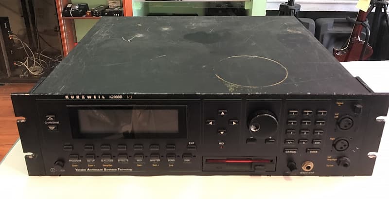 Kurzweil K2000RS Rackmount Sampling Digital Workstation Sound | Reverb