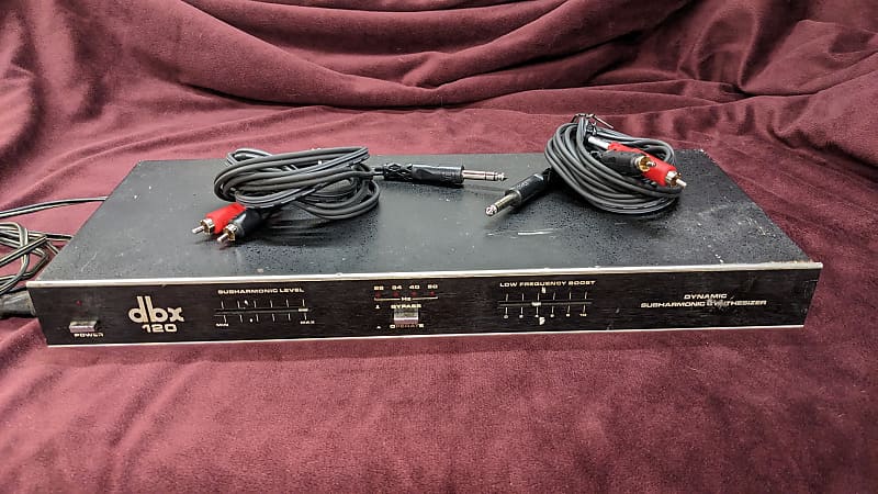 dbx 120 Subharmonic Synthesizer - Black | Reverb