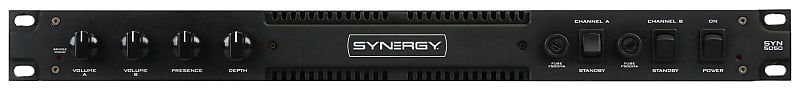 Synergy SYN-5050 Rackmount 2 x 50-watt Tube Amp (SYN-5050d3) | Reverb
