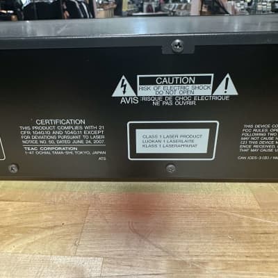 Teac CD-RW890 MK II - Black Compact Disc Recorder | Reverb