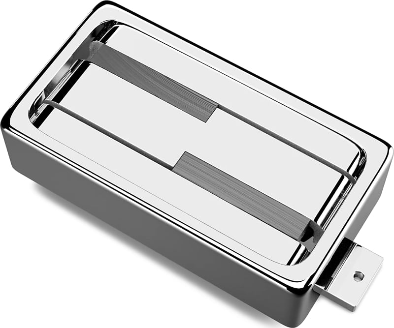 Lace Alumitone Deathbucker Humbucker Pickup, Chrome Ring | Reverb