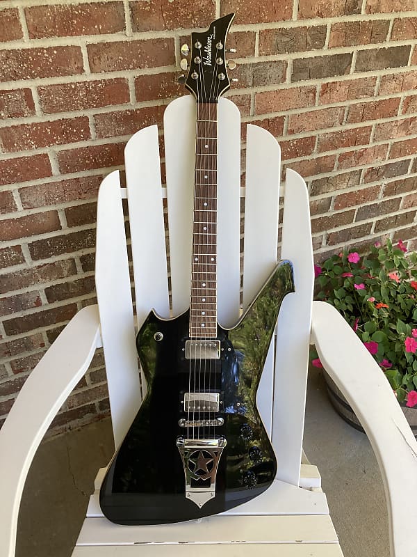 Washburn Paul Stanley signature model 1998 - Black | Reverb