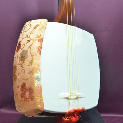 Hosozao Shamisen Ready to Play instrument bachi koma 269 | Reverb