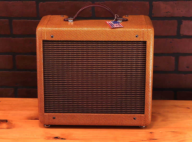 NARROW PANEL TWEED CHAMP 5F1/ Original Dimensions/Tinted and | Reverb