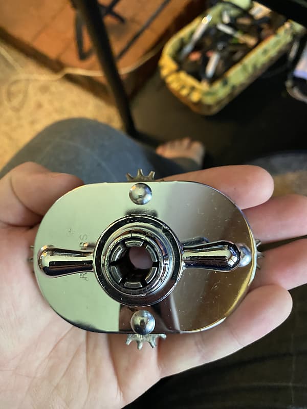 rogers swivomatic tom collet - fullerton 1960s chrome | Reverb UK