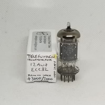 3 Matched & Ready Amperex 12AU7 ECC82 Vintage Tube Set | Reverb