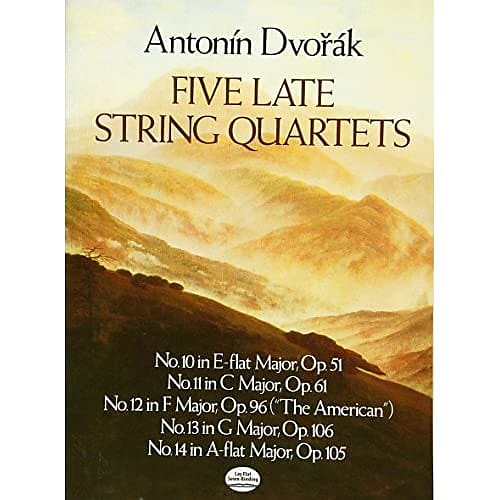 Five Late String Quartets Dvorak, Antonin | Reverb