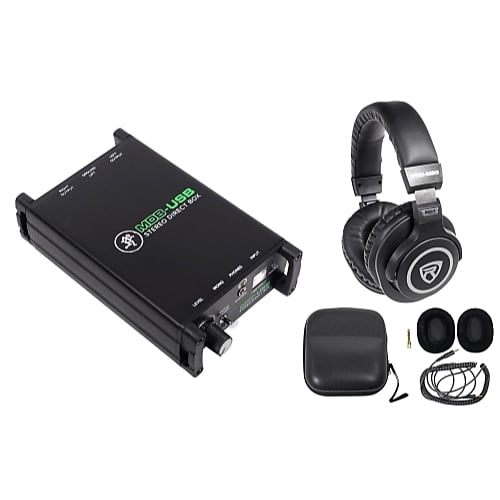 Mackie MDB-USB Stereo USB Direct Box DI Box For PC + | Reverb