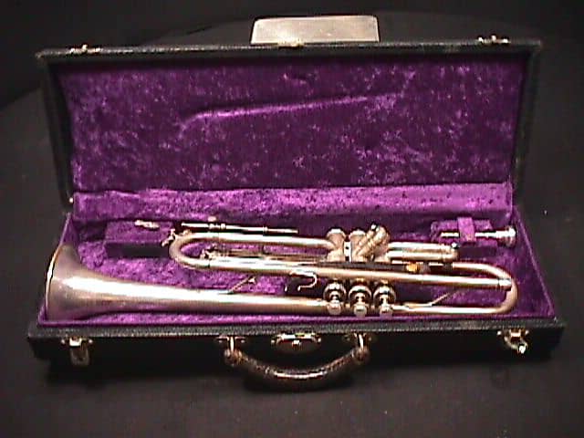 A Real Nice Vintage Lyon & Healy Bb Trumpet in it's Beautiful | Reverb