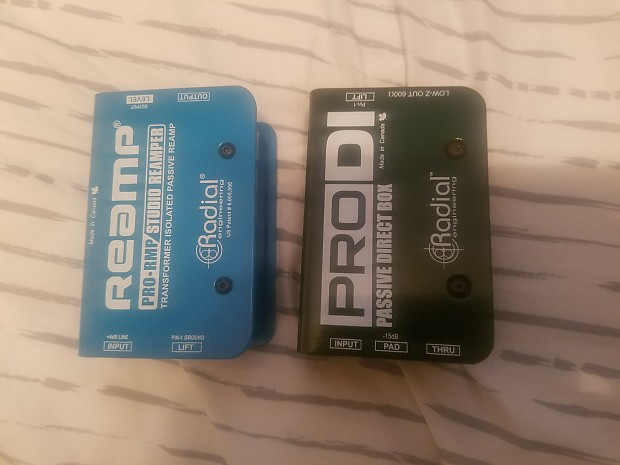 Radial Direct And Reamp Boxes | Reverb