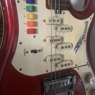 Teisco Spectrum 5 Reissue 1997 Sunburst Made in japan MIJ w/ | Reverb