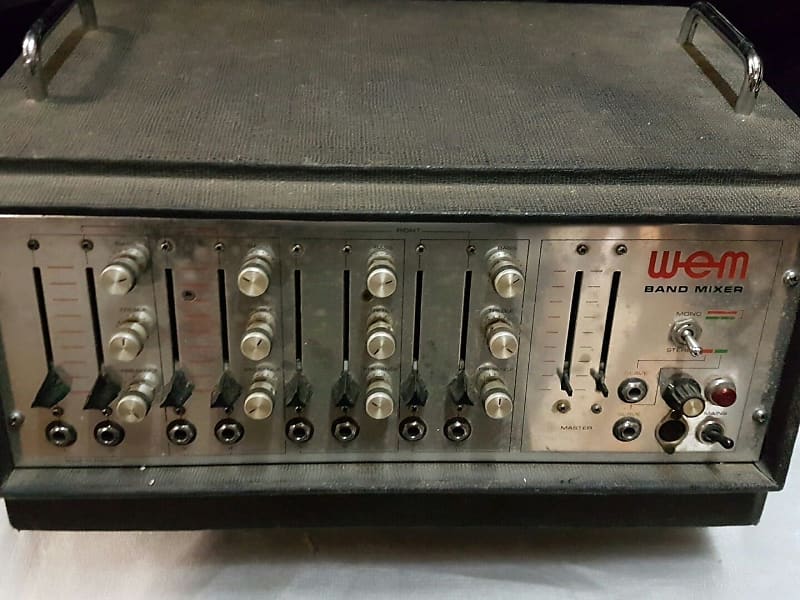 70's WEM BAND MIXER 100 AMP | Reverb