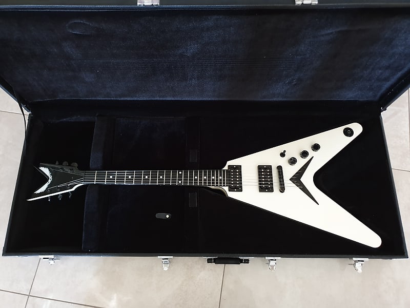 Dean V USA 2010 Pearl White | Reverb