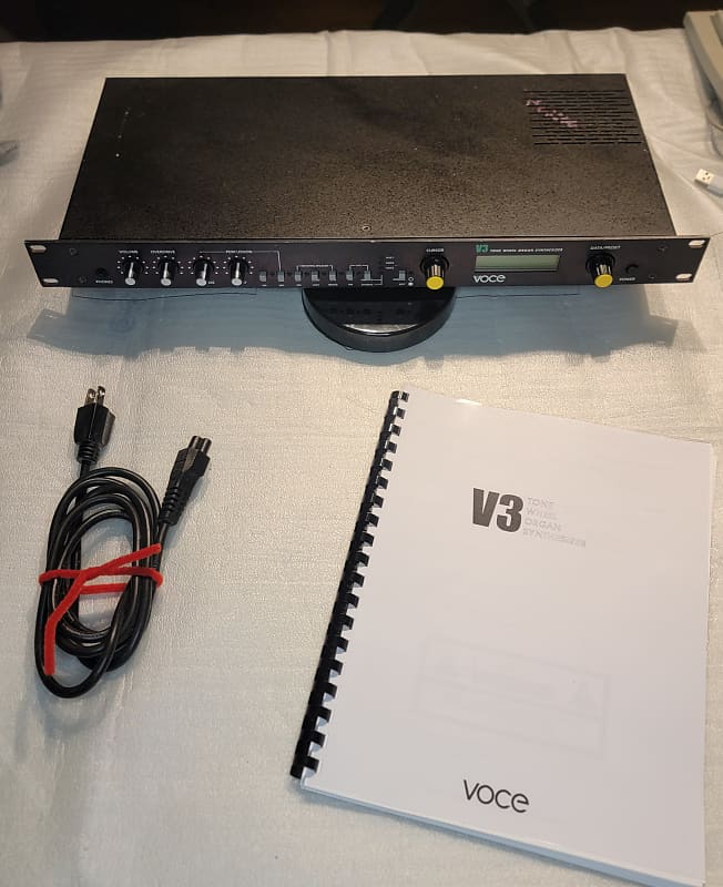 Rare VOCE v3 Digital Tone Wheel Organ Synthesizer Rack MIDI | Reverb