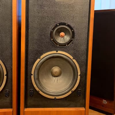 Vintage Infinity Column II 1976 Stereo Main Tower Speakers W | Reverb