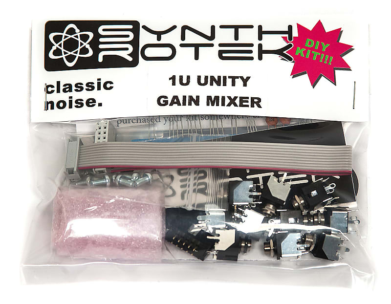 Synthrotek 1U Unity Gain Mixer DIY Kit | Reverb UK