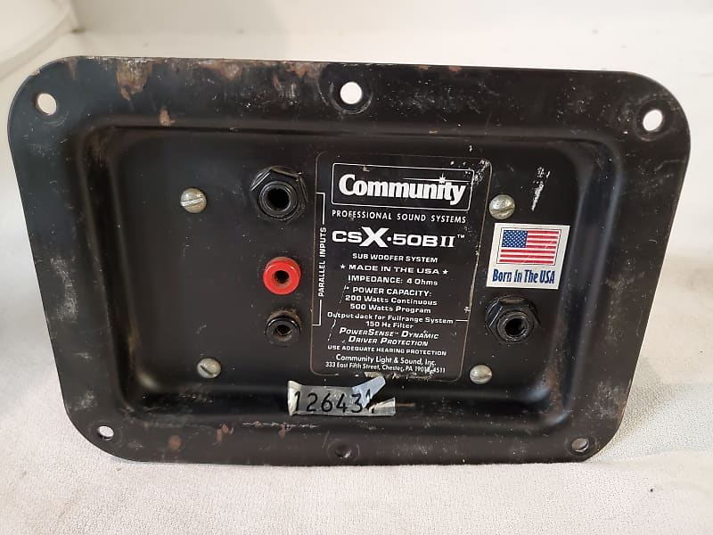 Community CSX-50BII Crossover Network - Unit #1 of 2 | Reverb