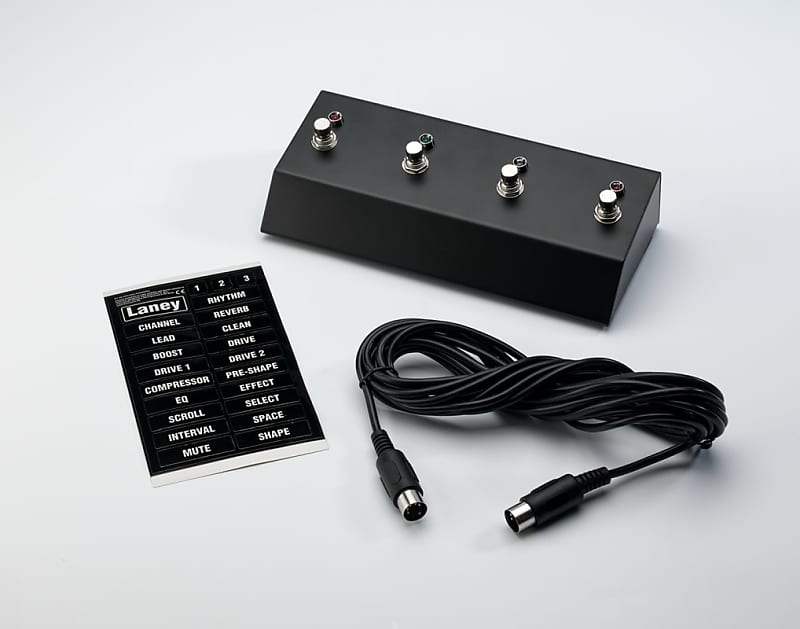 Laney FS4 4-Button Footswitch | Reverb