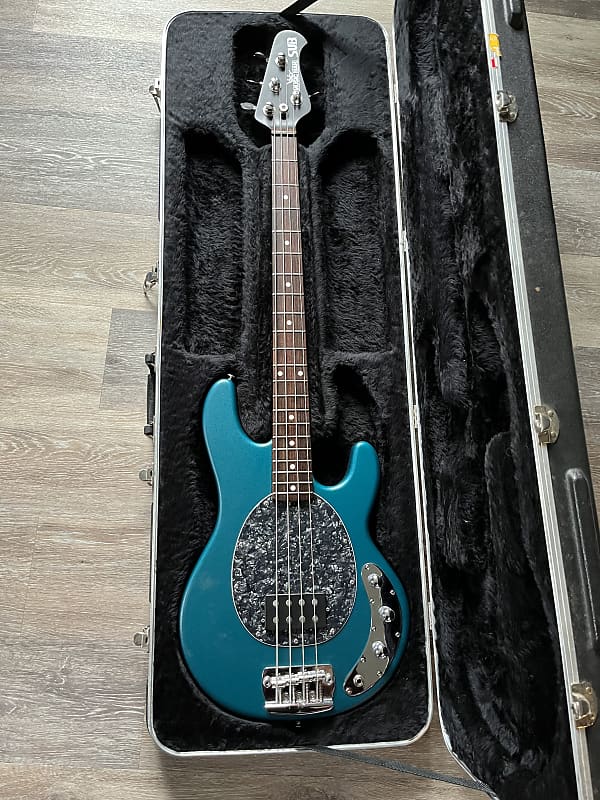 Music Man Sub Bass 2003 - Textured Teal | Reverb