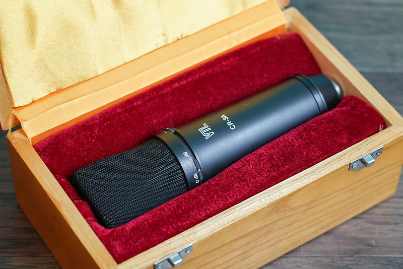 VTL Langevin Cardioid Condenser Microphone CR3A 1990s - Black | Reverb