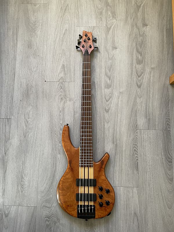 Overwater Progress 3 five string deluxe 2008 - Wood | Reverb UK