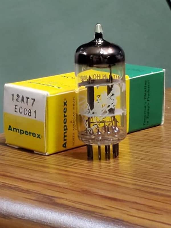 Amperex Bugle Boy 12at7 1961 NOS/NIB Tk1 🔼OB code / Holland | Reverb