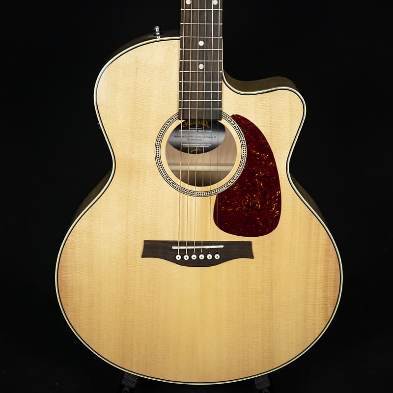 Seagull Guitars Performer Cutaway Mini-Jumbo Flame Maple | Reverb
