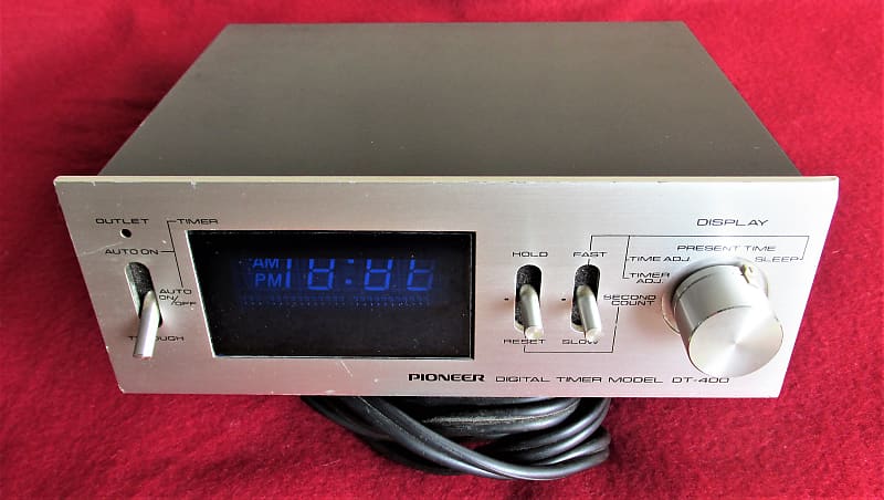 Pioneer DT-400 Digital Audio Timer-Fluoroscan -500 Watt | Reverb