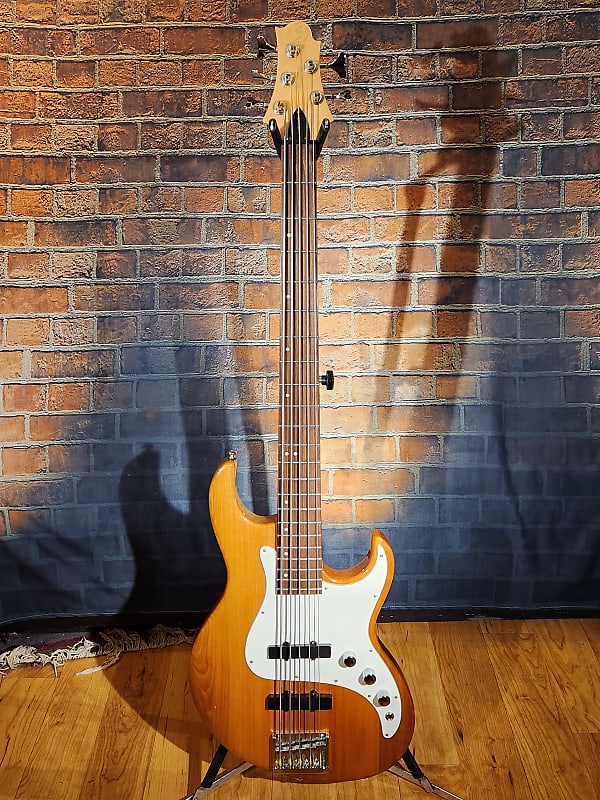 Samick Greg Bennett Fairlane Shortscale 5-String Bass Natural | Reverb
