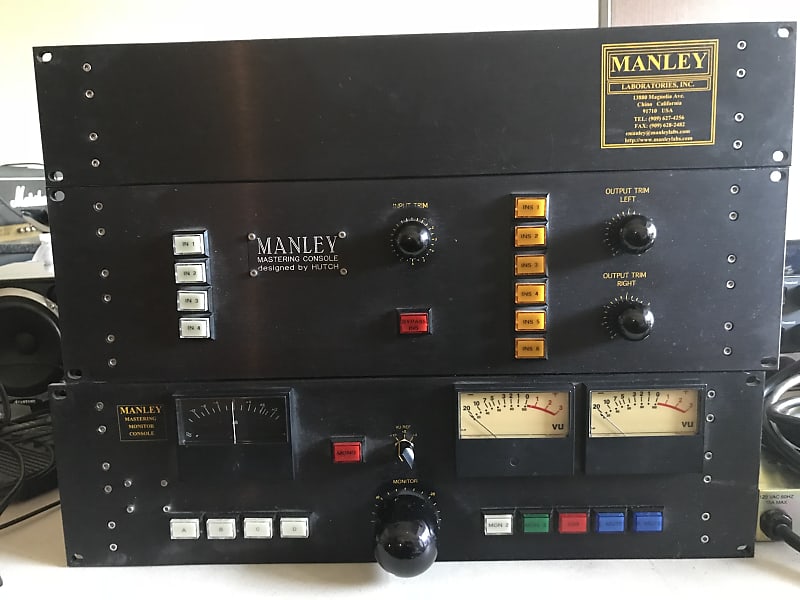 Manley Labs Custom Mastering Console By Hutch | Reverb