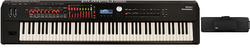 Roland RD-2000 88-key Stage Piano Bundle with Gator GK-88 | Reverb