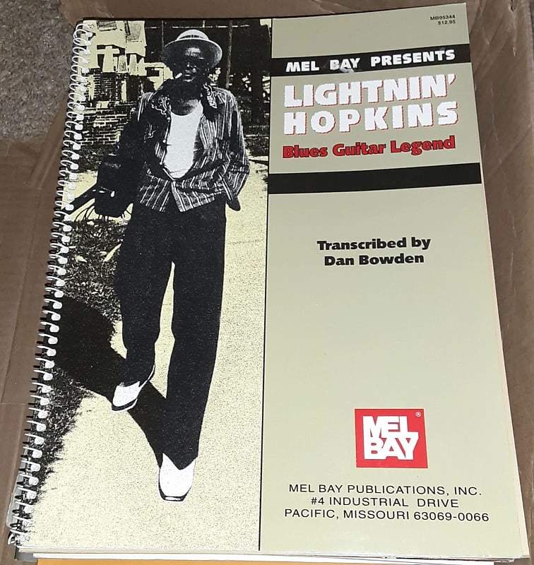 LIGHTNIN' HOPKINS - MEL BAY PRESENTS BLUES GUITAR LEGEND - | Reverb