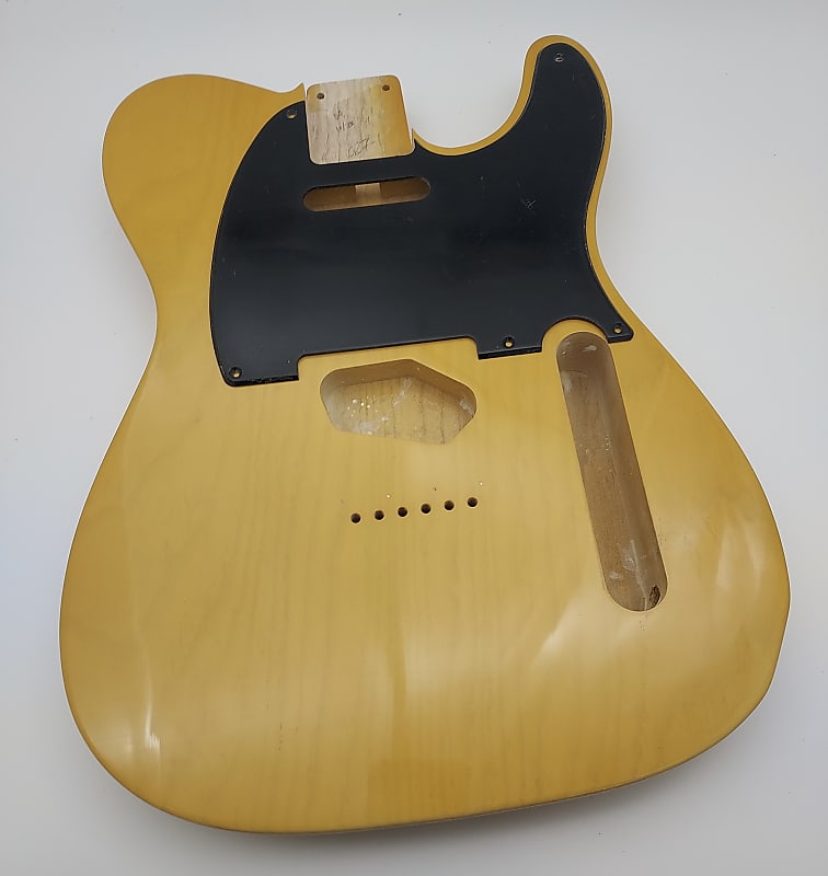 4lbs 5oz BloomDoom Nitro Lacquer Aged Relic Butterscotch | Reverb