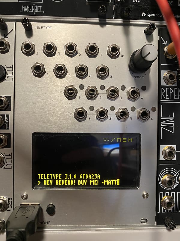 Monome Teletype Black PCB | Reverb