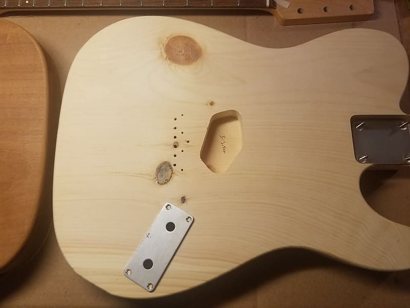 Guitarsbydesign Aluminum Snakehead Tele Control Plate 2019 | Reverb