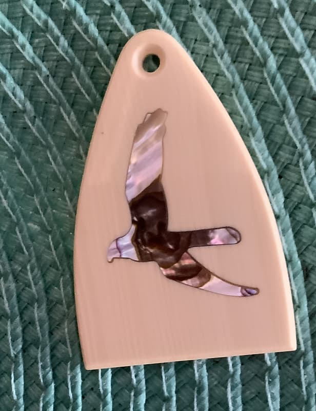 PRS Truss Rod Cover PRS 2023 - Ivoriod with Abalone Inlay | Reverb