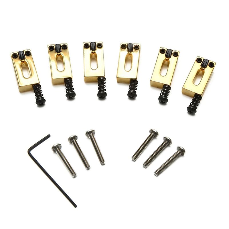 Graph Tech String Saver Offset Lefty Strat Style Chrome | Reverb