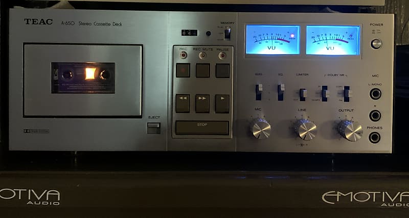 Teac A-650 Silver | Reverb