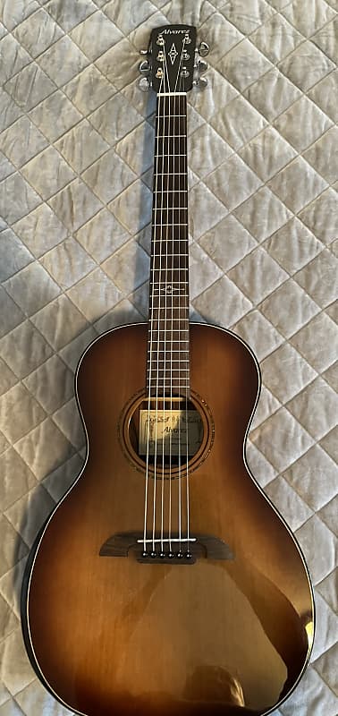 Alvarez Alvarez AMPE915EAR Artist Elite Parlor Natural Shadow | Reverb